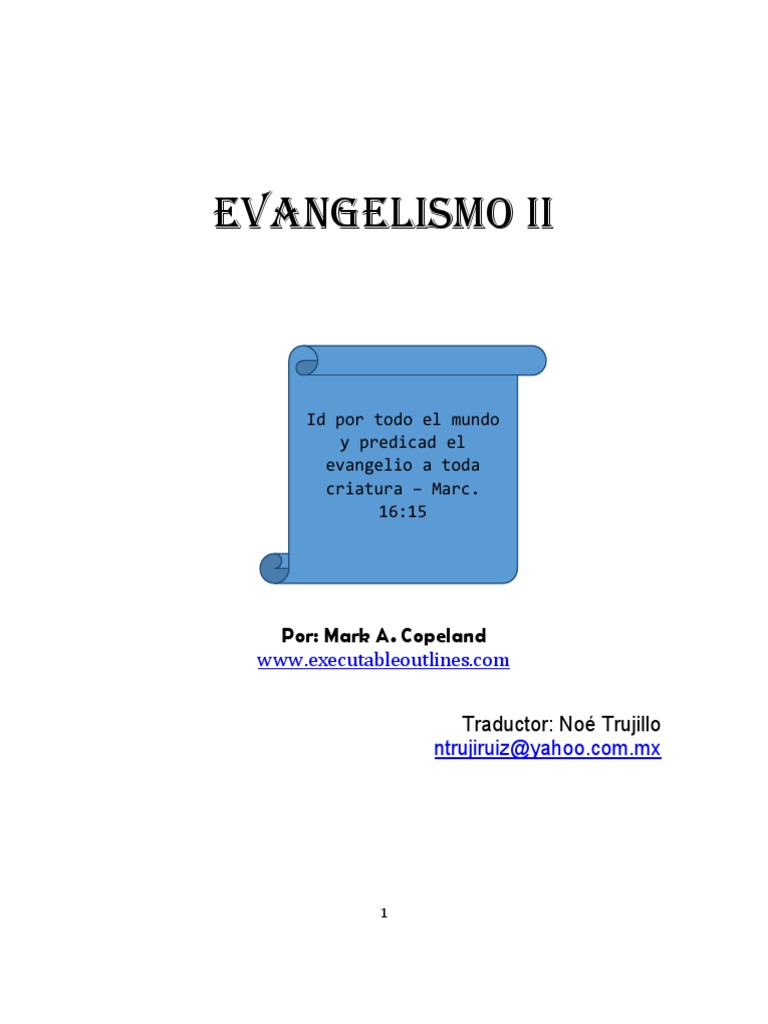 Por Mark A Copeland Descargar Gratis Pdf Evangelios Oración