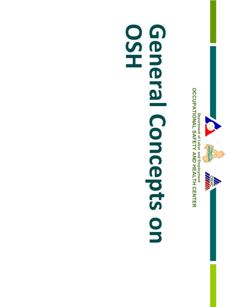 General Concepts of Occupational Safety | PDF | Occupational Safety And ...