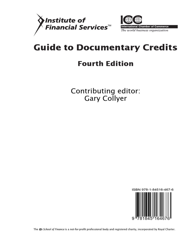 Guide To Documentary Credits: Fourth Edition | PDF | Letter Of Credit ...