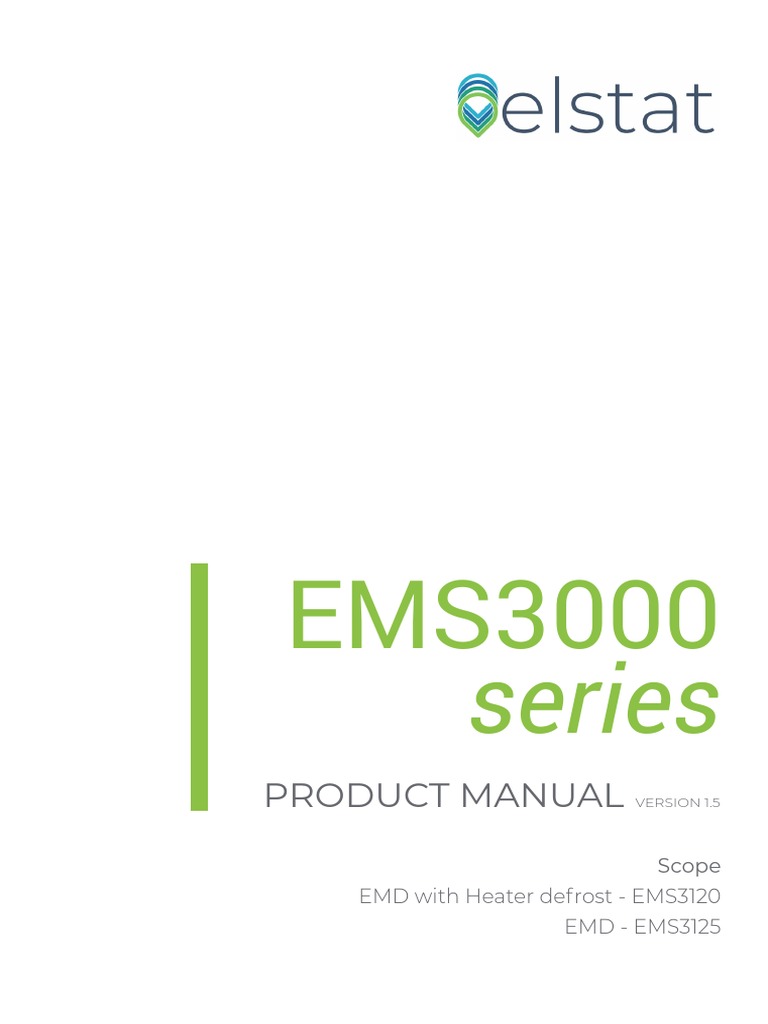 EMS3000 Product Manual V1.6 | PDF | Temperature | Switch