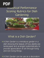 Fruit & Vegetable Display: Criteria For Judging | PDF