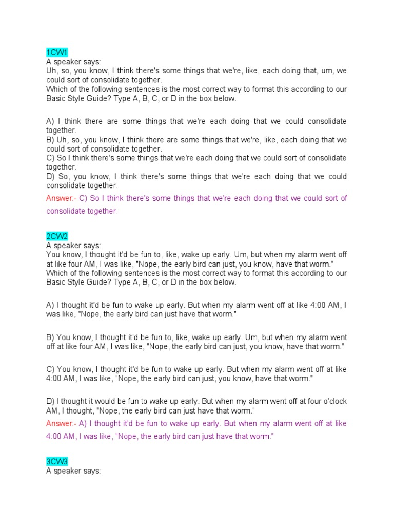 TranscribeMe Test Answer | PDF | Interview | Cognitive Science