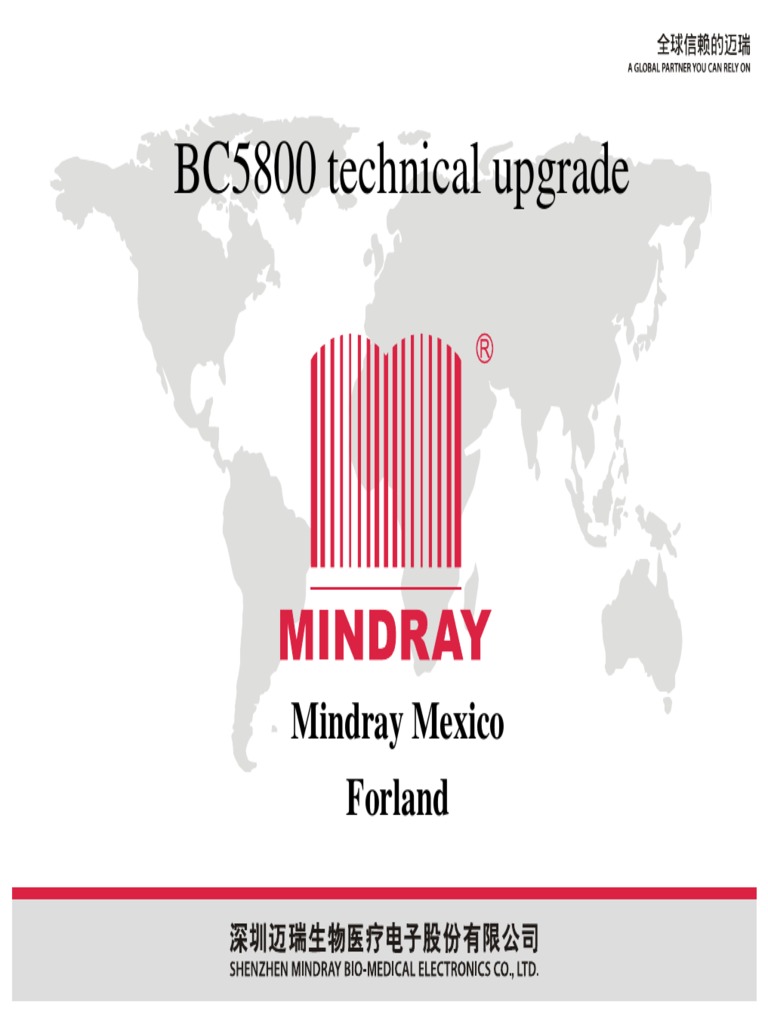 BC-5800 Customer Training | PDF | Valve | Pump