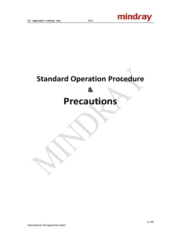 BS-120 - 200 - 200e Sop - V2.0 | PDF | Blood Plasma | Calibration