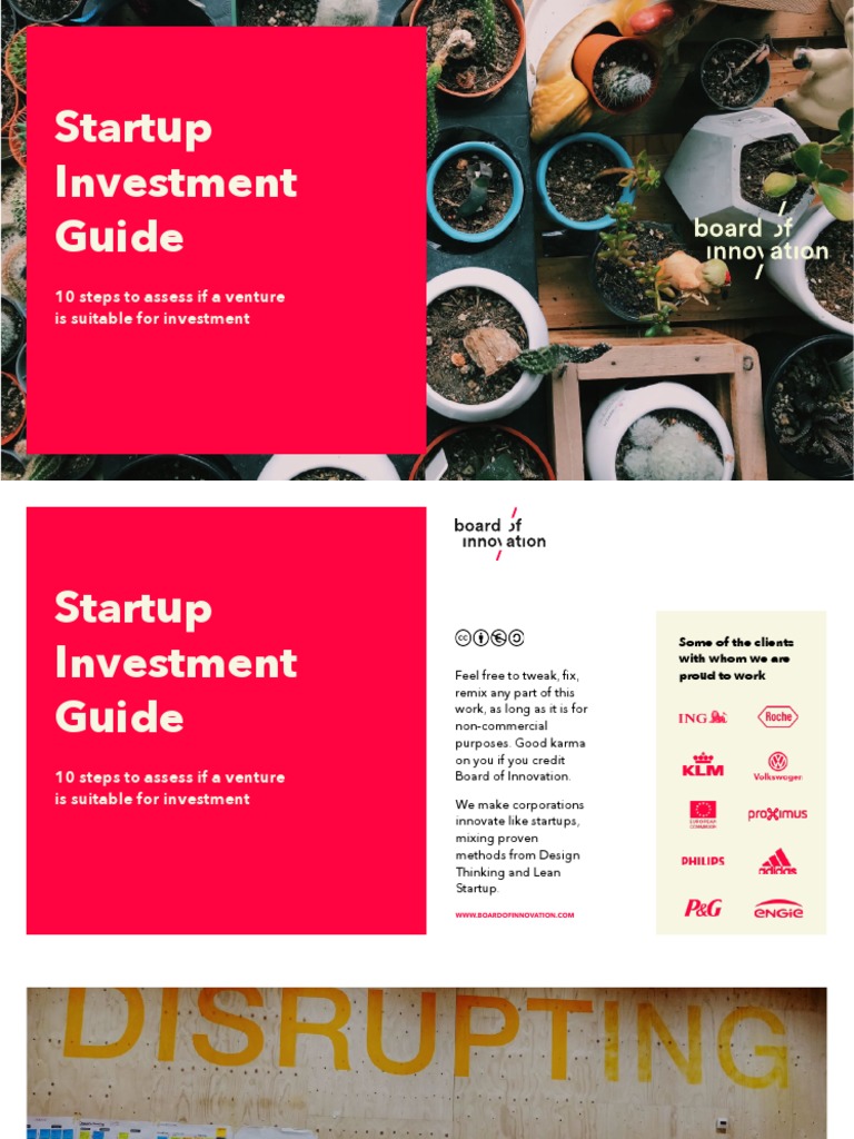 Startup Investment Guide | PDF | Startup Company | Small Business ...