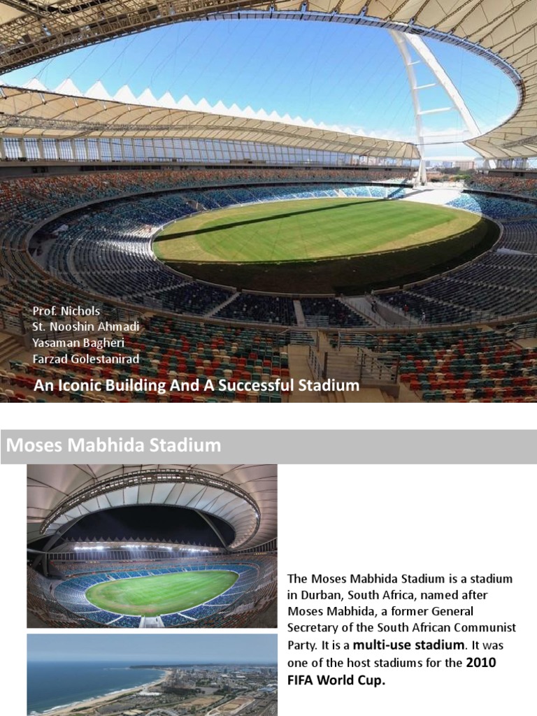 An Iconic Building and A Successful Stadium: Prof. Nichols St. Nooshin ...