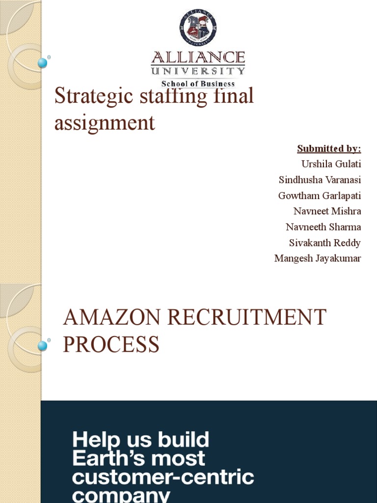 Amazon Recruitment Process | PDF | Recruitment | Marketing