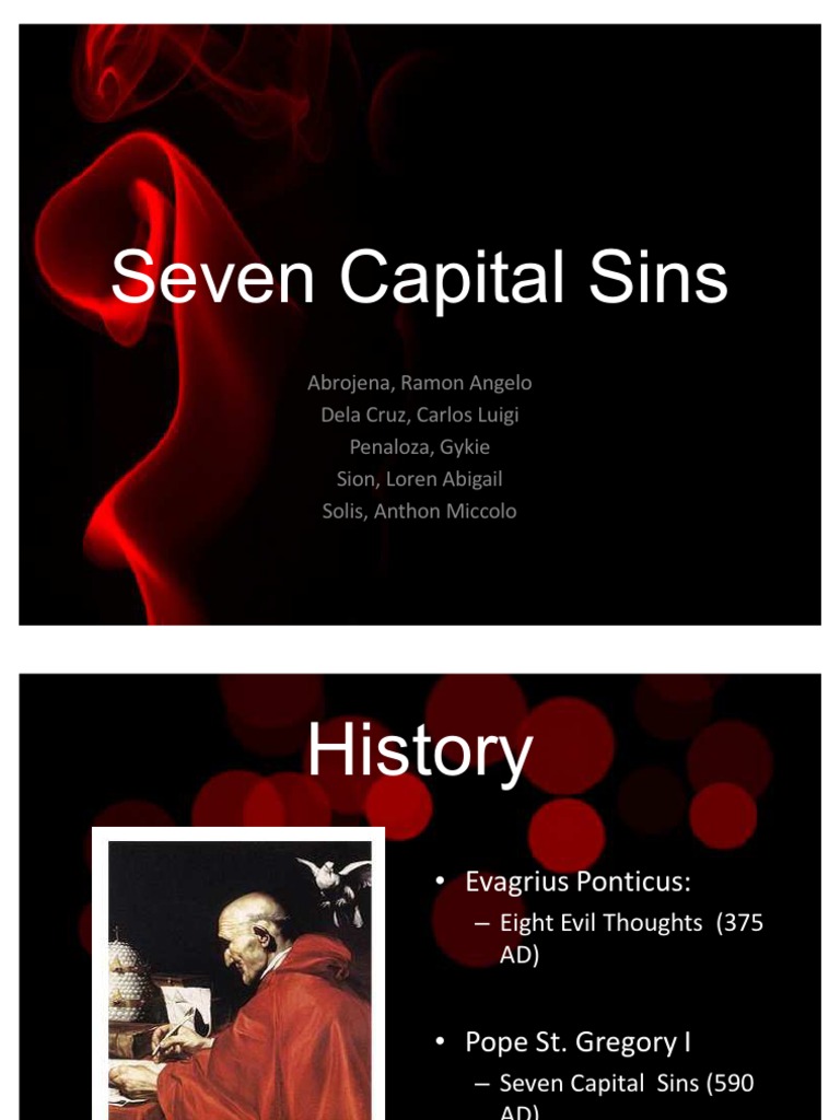 Seven Capital Sins | Seven Deadly Sins | Lust