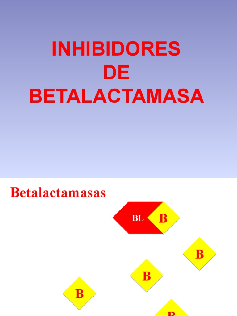 Inhibidores de Betalactamasa | PDF | Beta lactamasa | Antibióticos