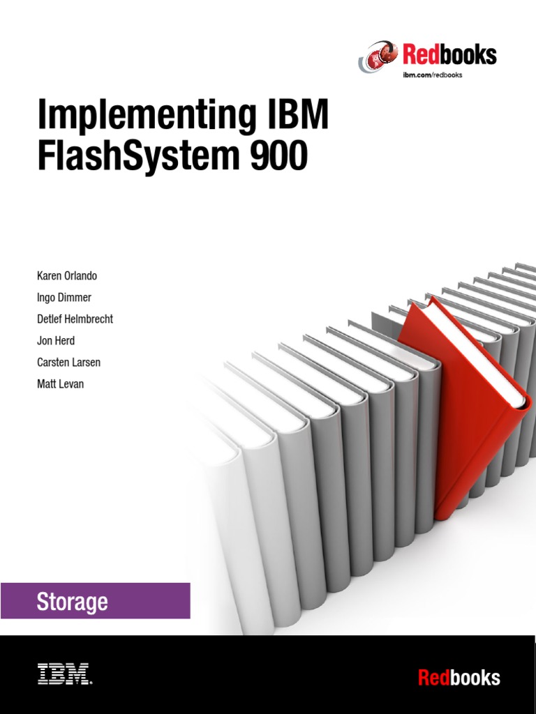 Implementing IBM FlashSystem 900 | PDF | Cloud Computing | Computer Hardware