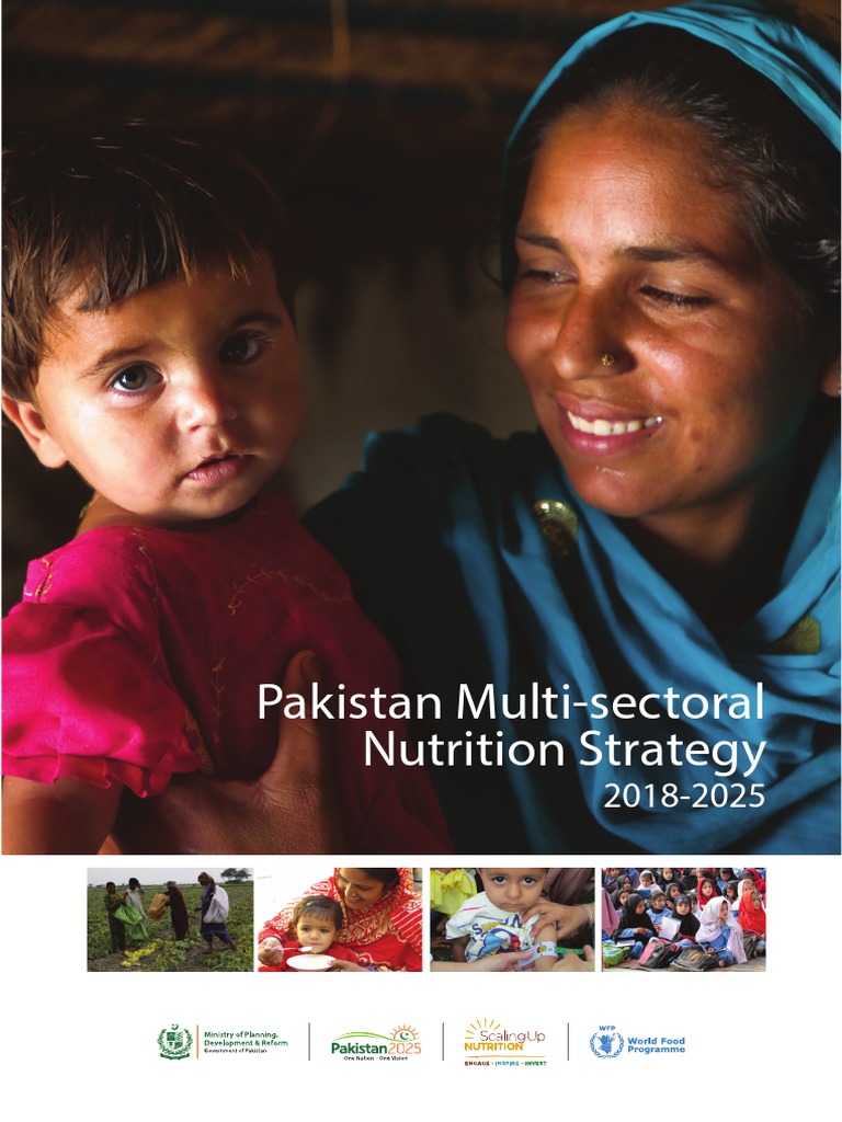 Pakistan Nutrition Strategy 2018-2025 | PDF | Malnutrition | Micronutrient