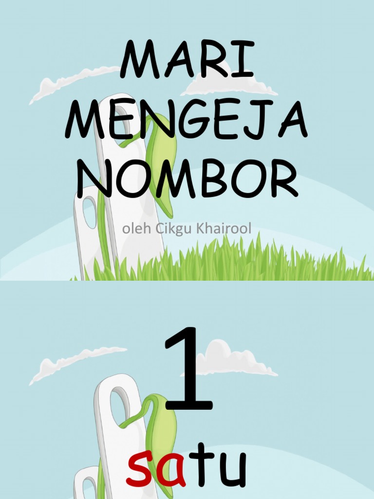 Mengeja Nombor | PDF