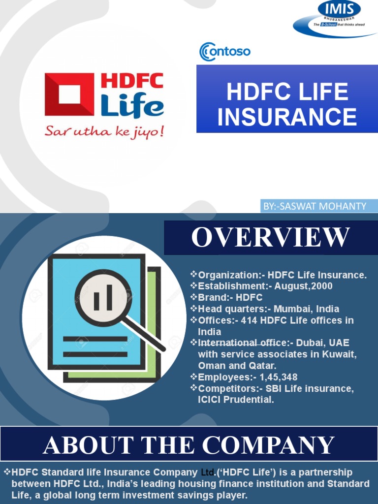 An Overview of HDFC Life Insurance: Products, Strategies, and Growth ...
