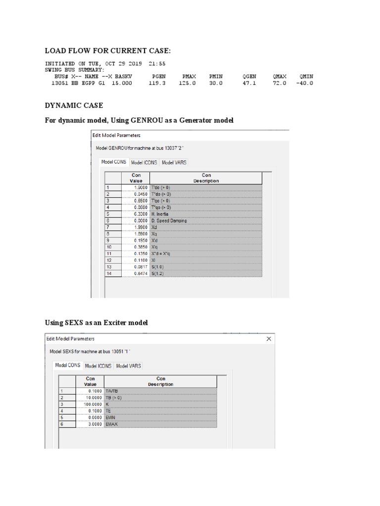 Load Flow For Current Case | PDF | System Software | Computing