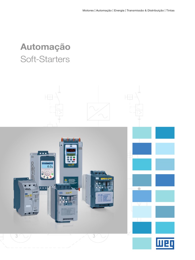 WEG Soft Starters 10525004 Catalogo PT | PDF | Motores | Transmissão de ...