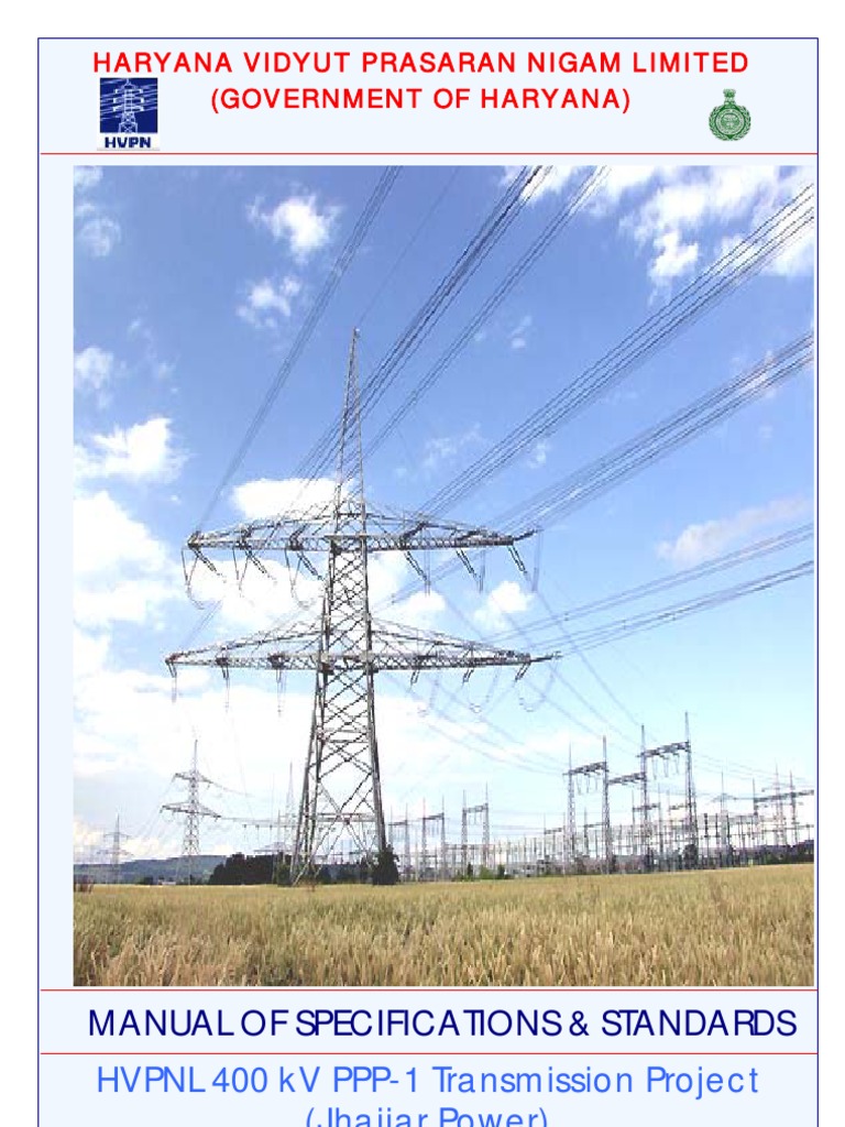 HVPNL 400kV Transmission Specs | PDF