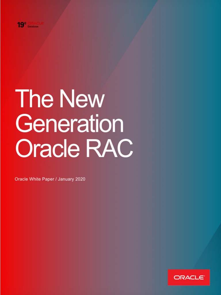 New Generation Oracle Rac | PDF