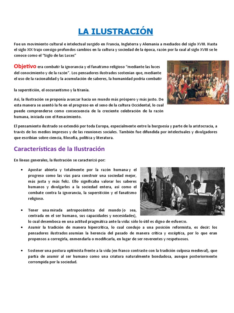 La Ilustracion | PDF | Era de iluminacion | Voltaire