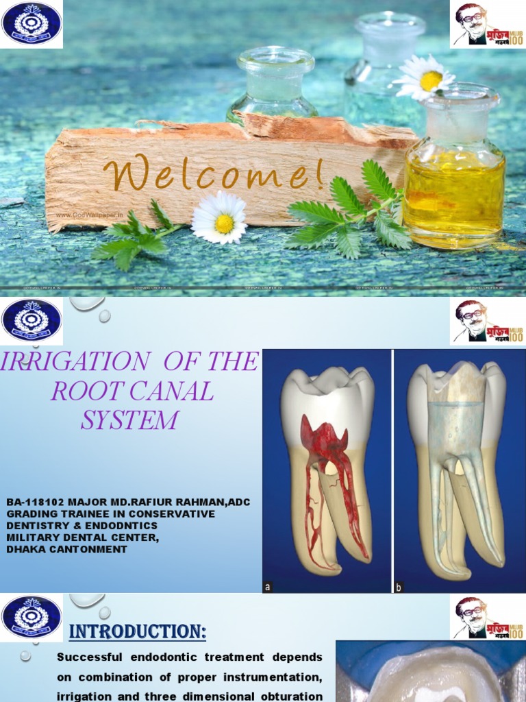 Irrigation of RCT | PDF | Dentistry | Mouth