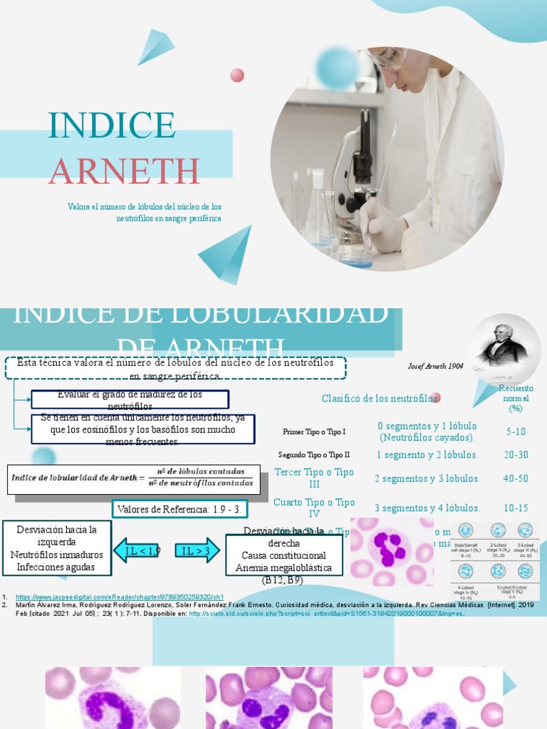 Desviación de Neutrófilos y Arneth | PDF | Tejido (biología) | Anatomia ...