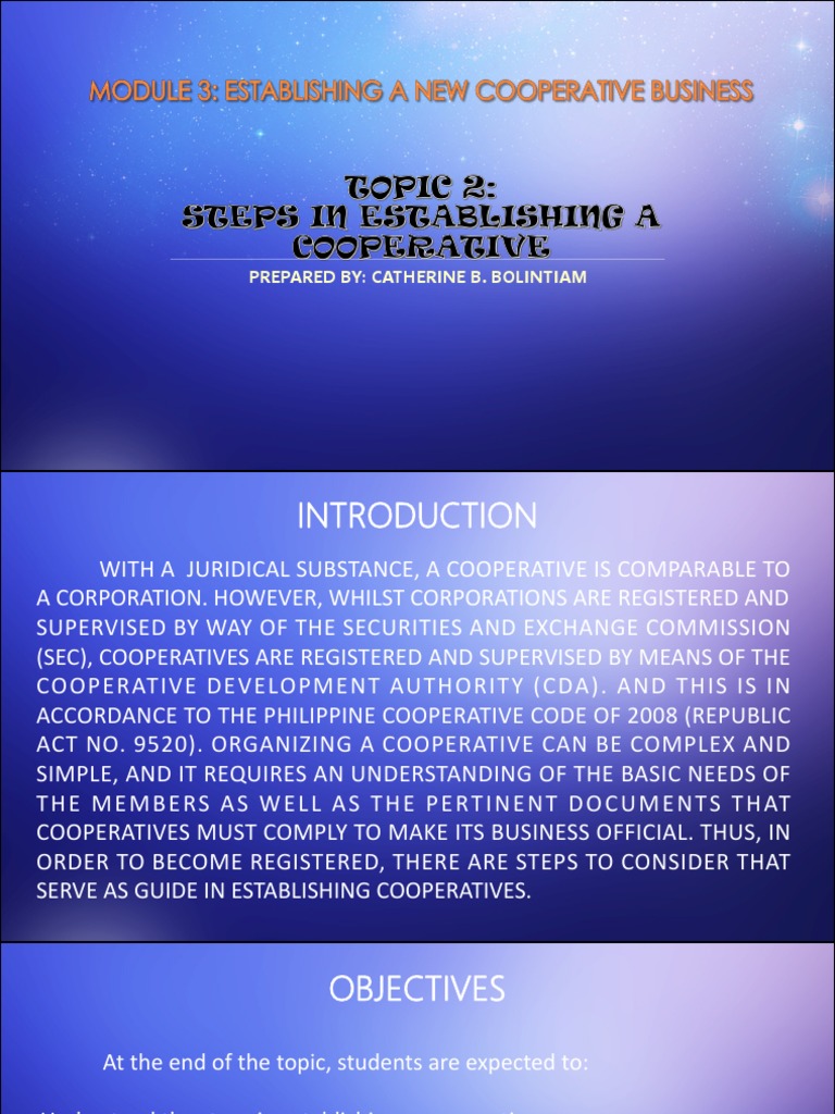 Module 3 Topic 2 in Cooperative Management | PDF | Board Of Directors ...