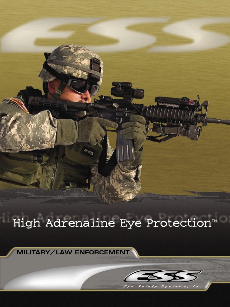 High Adrenaline Eye Protection: Military/ Law Enforcement | PDF ...
