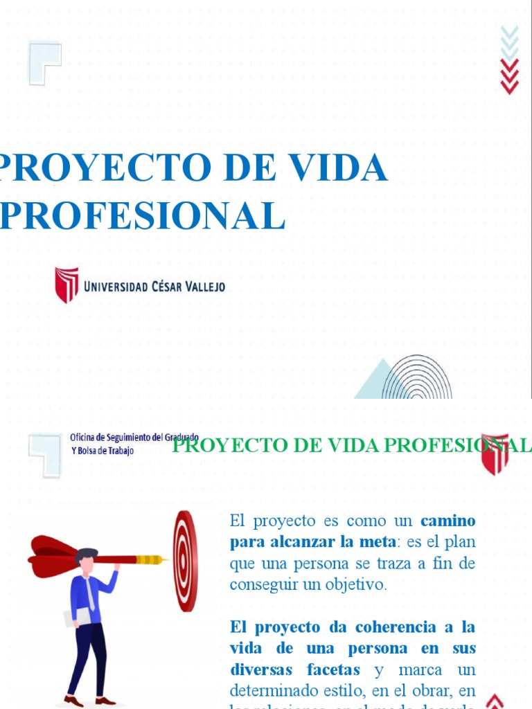 Sesión 15 - Proyecto de Vida Profesional | PDF | Motivación | Motivacional