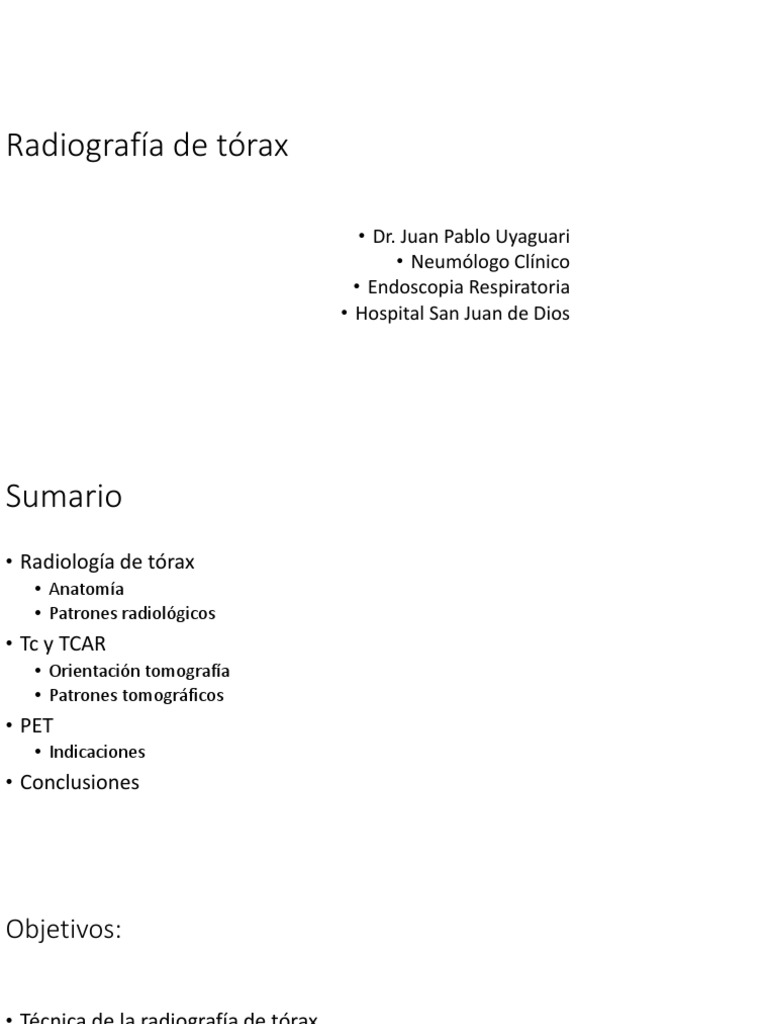 RX Torax | PDF | Tuberculosis | Neumonía
