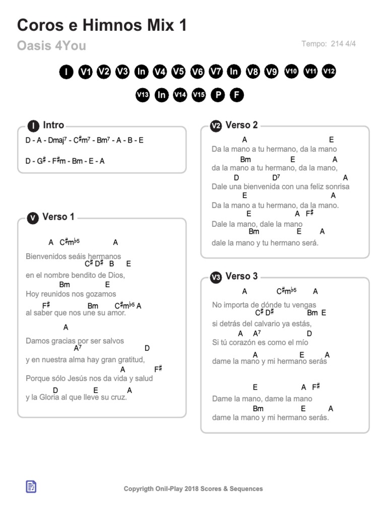 Coros e Himnos Mix (CHORDS) | PDF | Cristología | Concepciones de dios