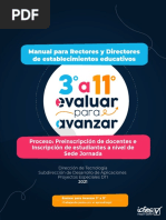 Manual SICEV v.3: Control Escolar Efectivo | PDF