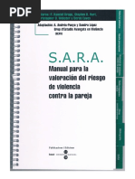 Sara v3 Guía de Valoración Del Riesgo de Violencia Contra La Pareja ...