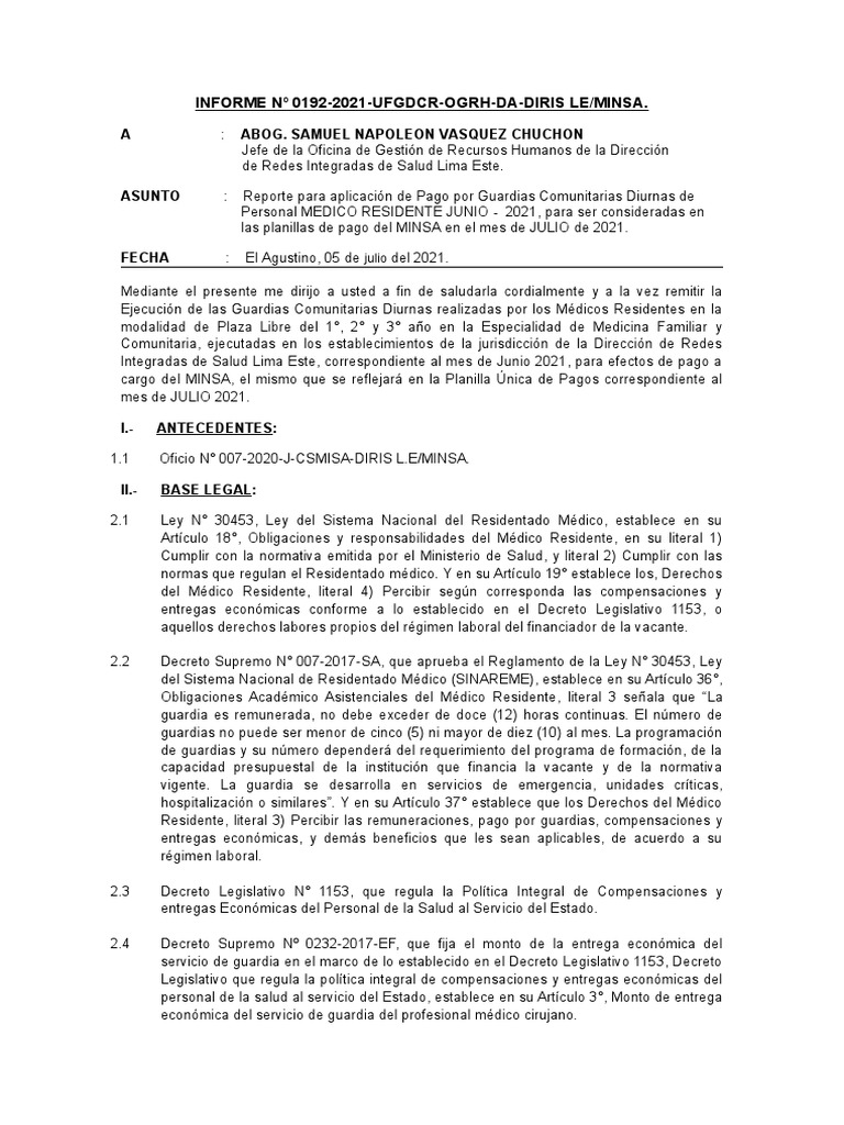 Pago Guardias Pup Julio 2021 | PDF | Hospital | Cuidado de salud del ...