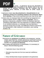 Meaning and Types of Grievance | PDF | Stress (Biology) | Occupational ...