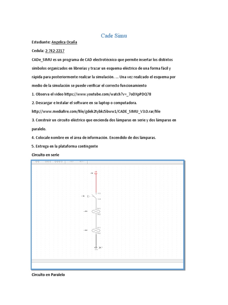 Angelica Ocaña-Practica de Cade Simu | PDF