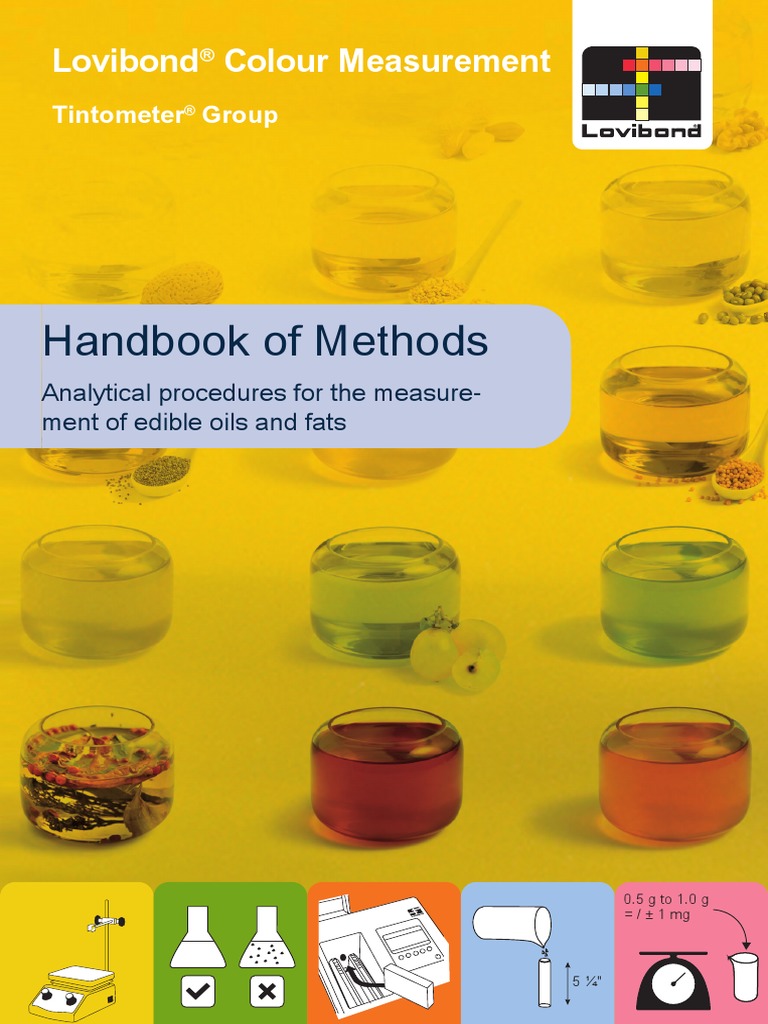 Instruction Manual Edible Oils and Fats - en | PDF | Vegetable Oil | Color