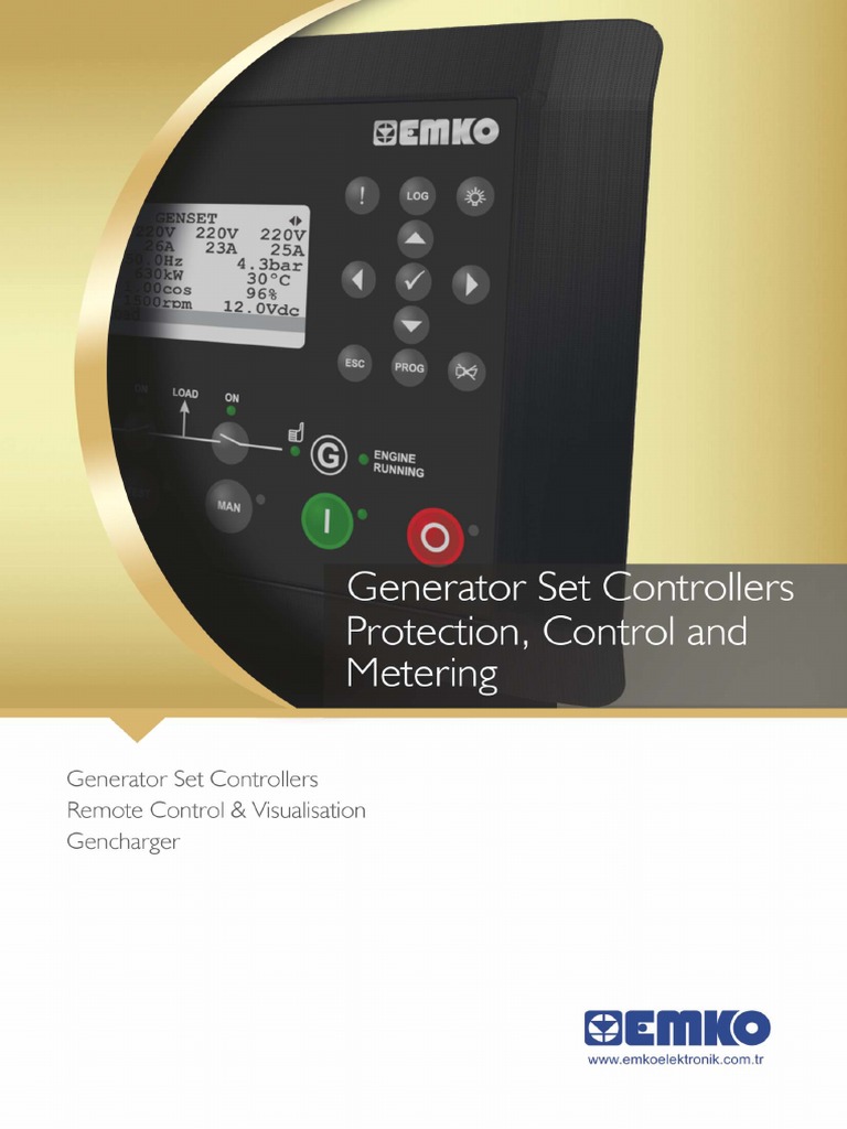 Genset Controller & Transfer Switch Guide | PDF | Electric Generator ...