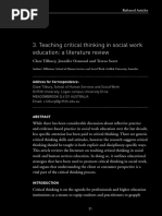 1.0 Introduction To Social Work: Chapter - 1 | PDF | Social Work ...