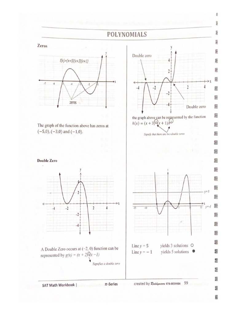 SAT Math Polynomials | PDF