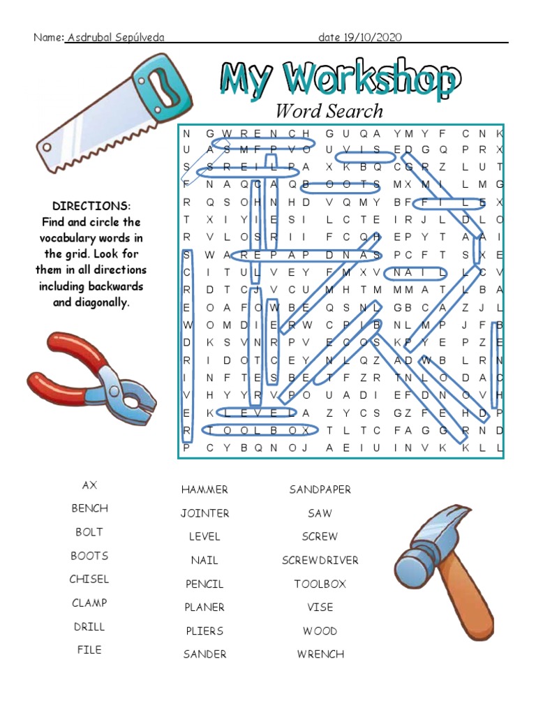 Sopa de Letras | PDF | Woodworking | Industrial Processes