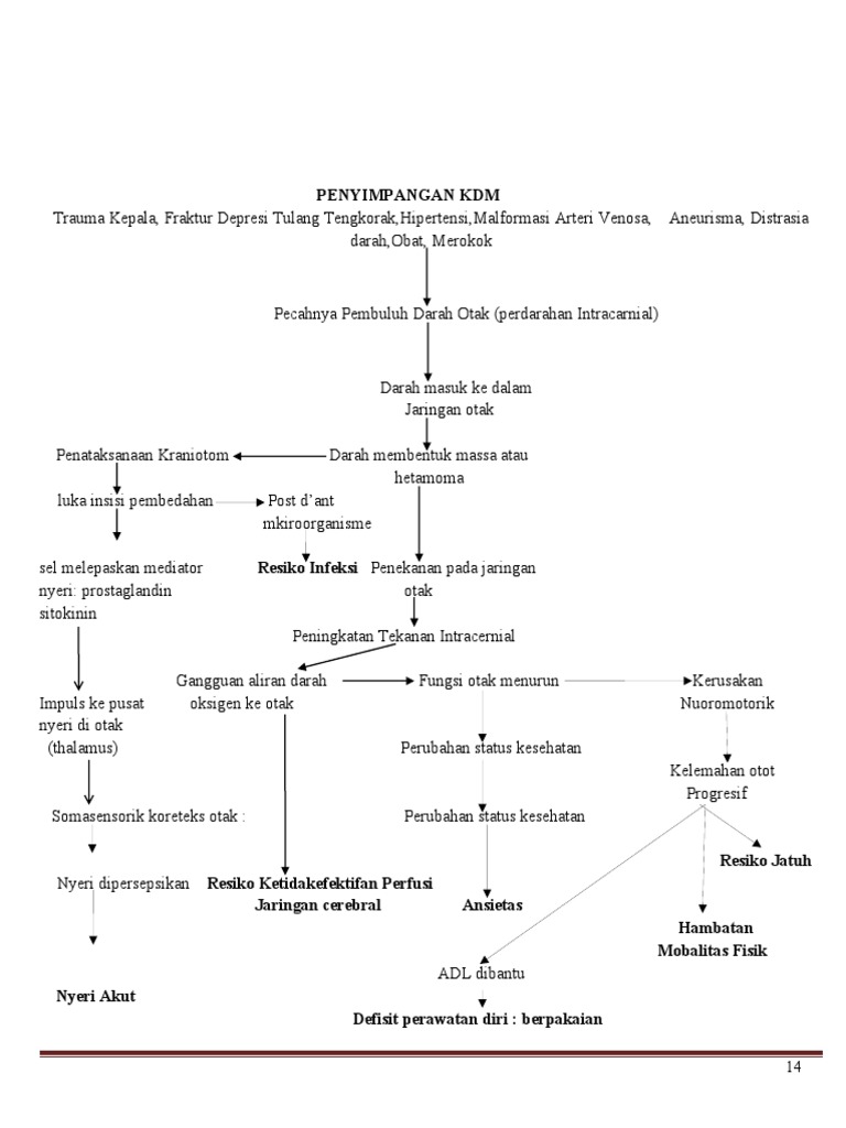 Askep Ich (Pathway) | PDF