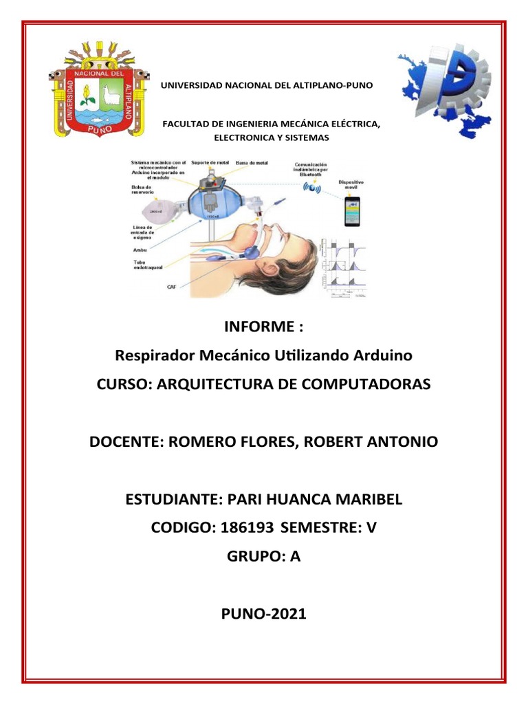 Informe de Respirador Mecanico Con Arduino | PDF | Arduino | Entorno de ... Informe de Respirador Mecanico Con Arduino | PDF | Arduino | Entorno de ...