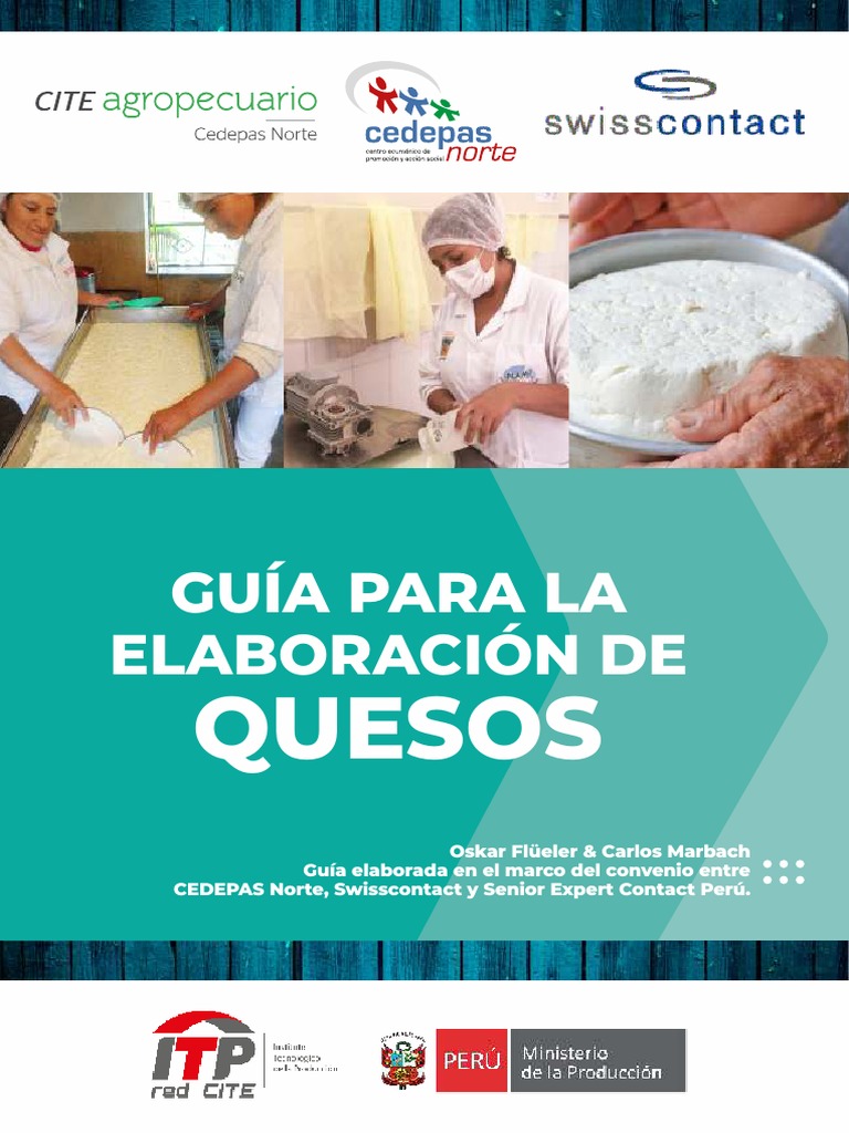 Guia para La Elaboracion de Quesos | PDF | Queso | Leche
