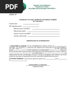 Mandatory Disclosure Form | PDF