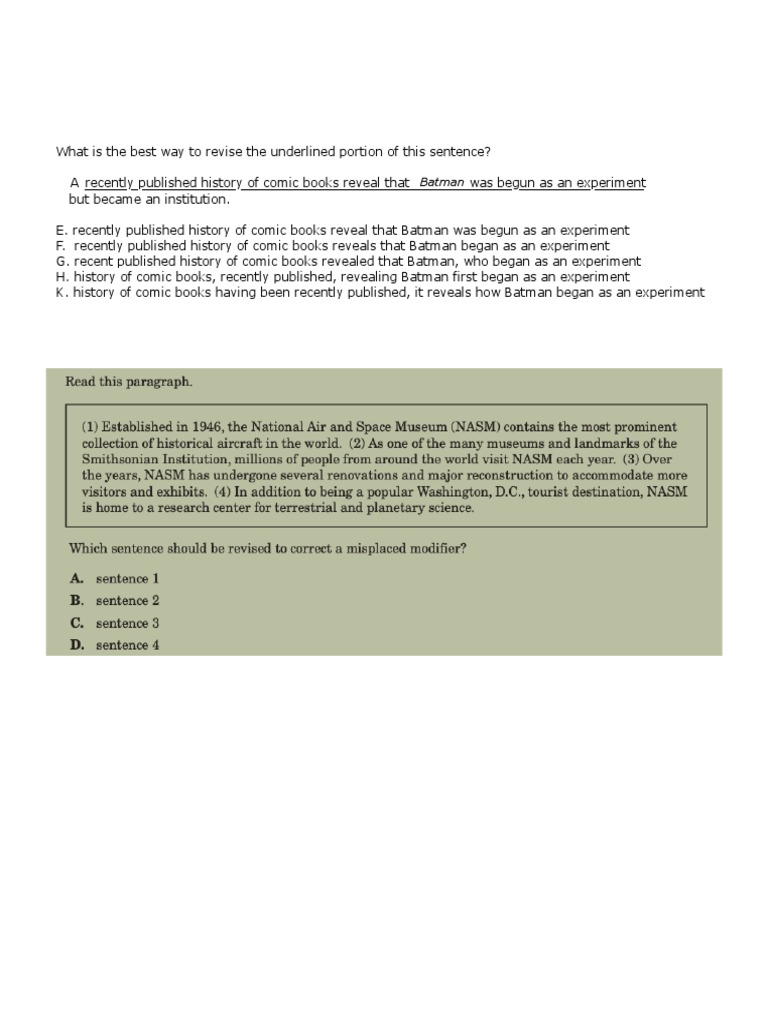 Hybrid SHSAT | PDF | Pollination | Bat