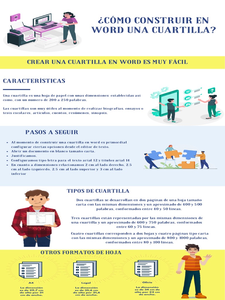 Cómo Crear Cuartillas En Word Pdf