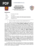 Spot Report Template | PDF | Law Enforcement | Crime & Violence