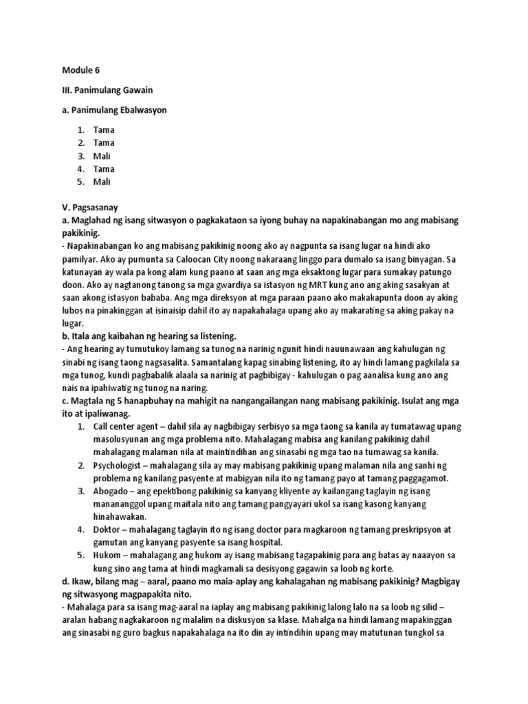 Module 6 | PDF