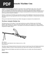 A Brief History of The Russian Fedorov Avtomat Rifle | PDF | Rifle ...