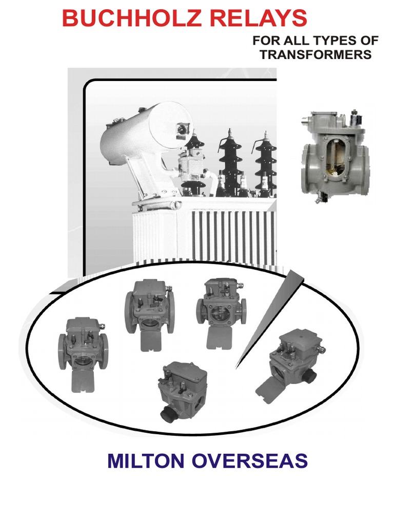 Complete Catlog of Buchholz Relay | PDF | Transformer | Relay