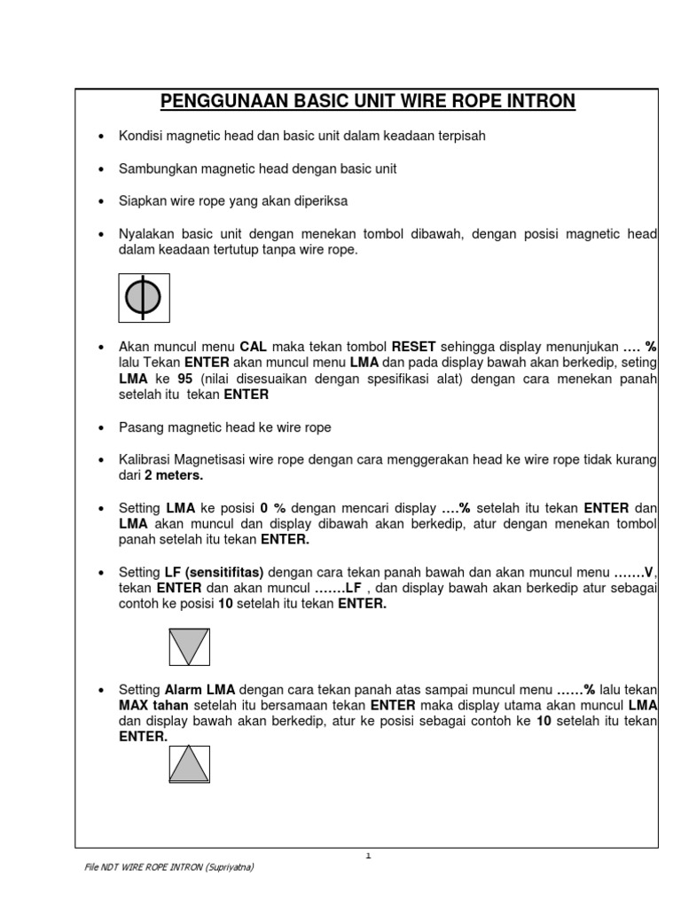 NDT Wire Rope Magnetic Intron | PDF